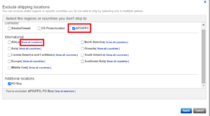 【eBay輸出】2025年最新版！発送除外国の設定をしよう！ | Slow Work Lab.